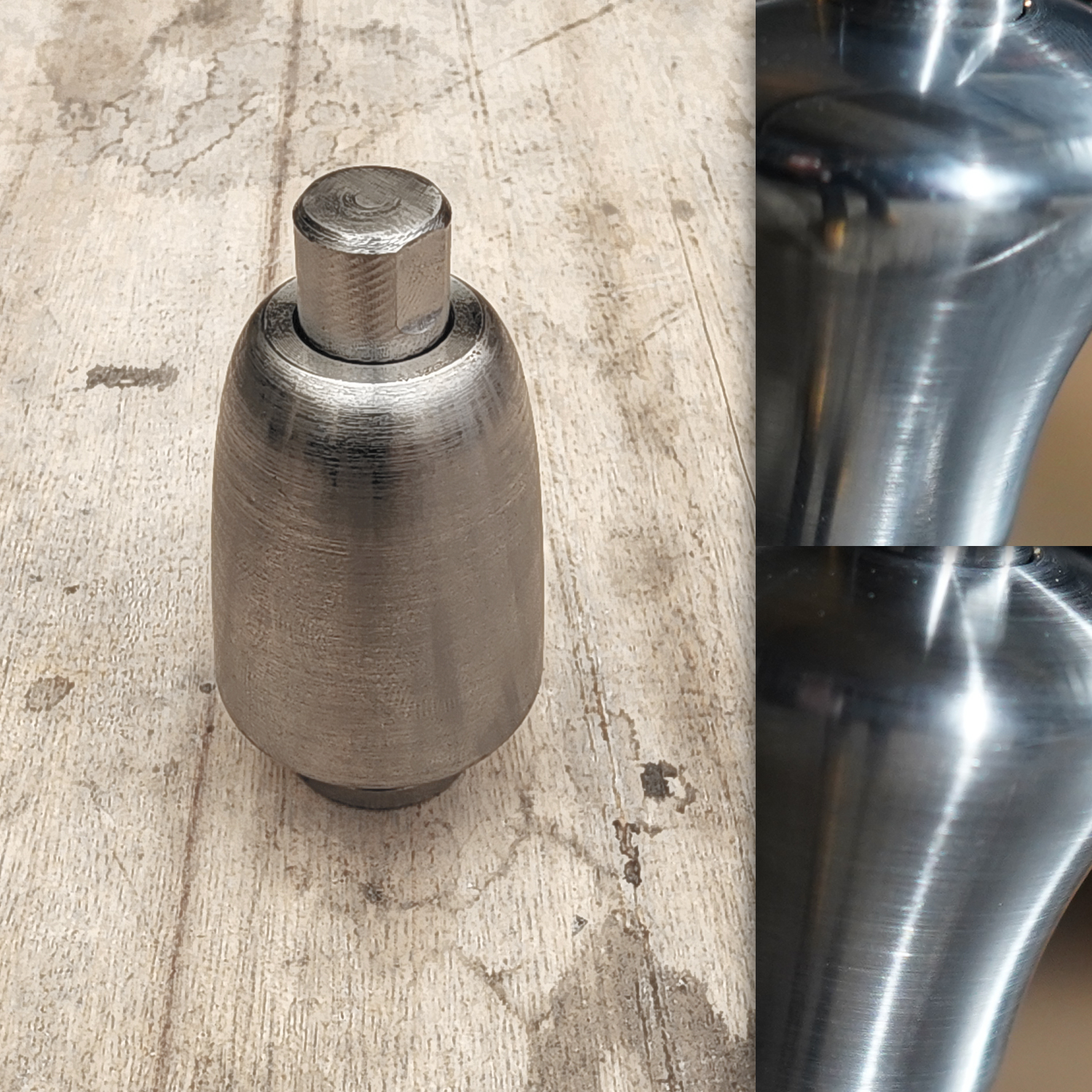 Large Standard Pommel - Savage Maker Supplies | Knife Making Supplies ...